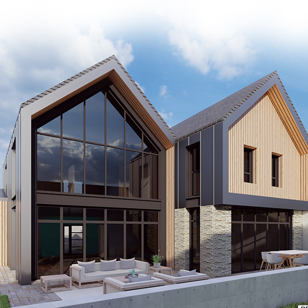 Combourg, ville attractive proche de Dinan et Saint-Malo • Design Constructions & Associés