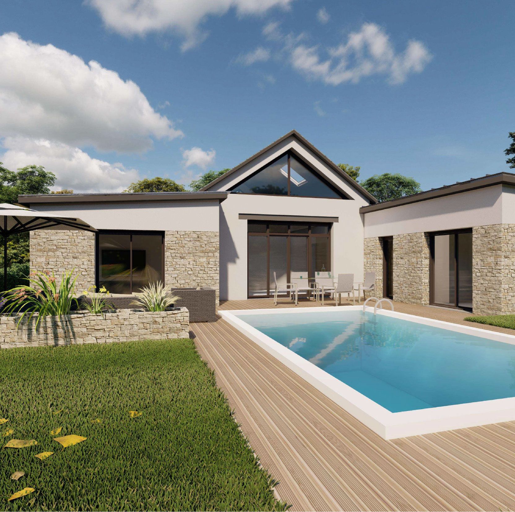 Les étapes de construction d'une maison à Dinan • Design Constructions ...